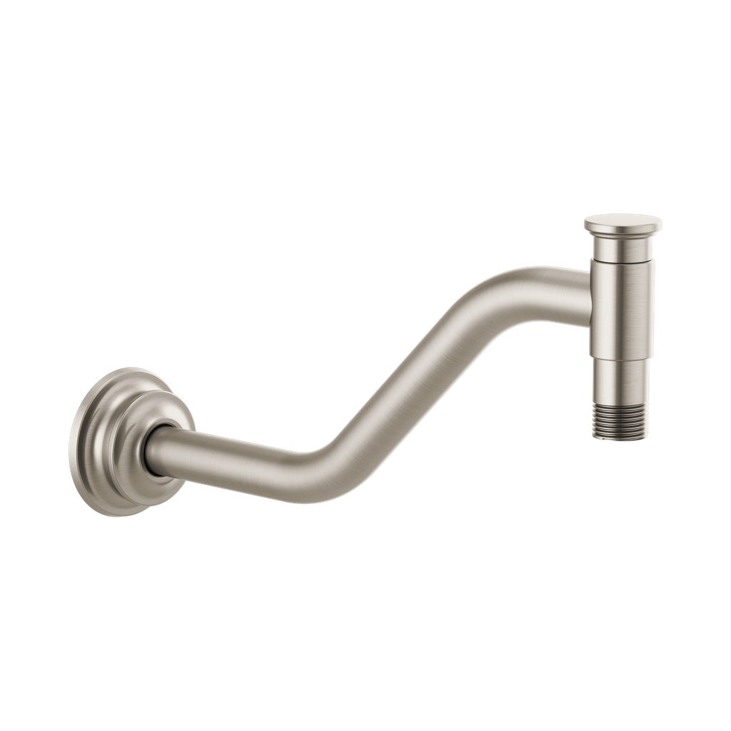 Brizo RP100325NK Invari Shower Arm And Flange Brilliance Luxe Nickel